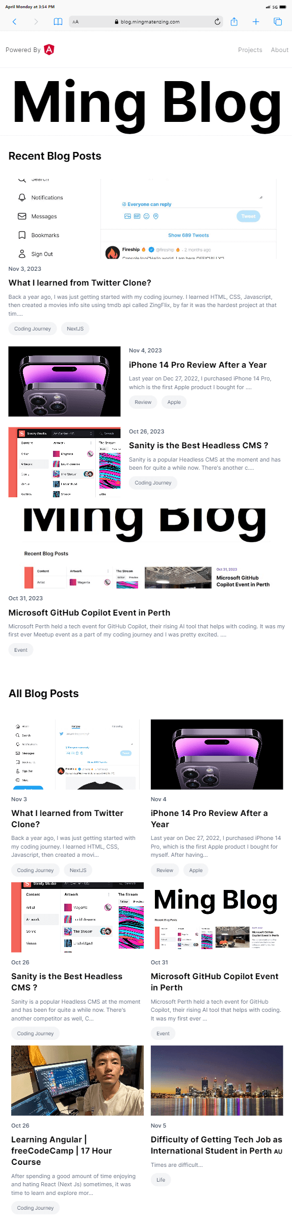 Mingma Tenzing Sherpa - Fullstack Developer